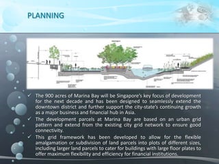 MARINA BAY SINGAPORE - URBAN CASE STUDY | PPTX