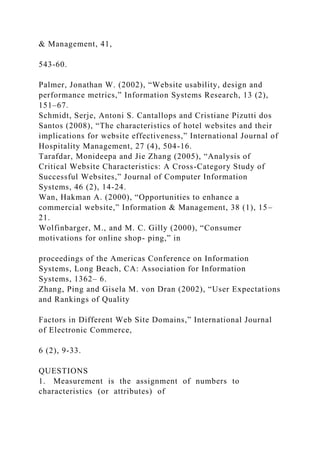 Case Study Measurement of Variables – Operational DefinitionsCh.docx | Internet for Beginners ...