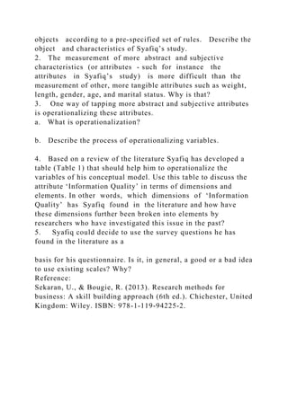 Case Study Measurement of Variables – Operational DefinitionsCh.docx | Internet for Beginners ...