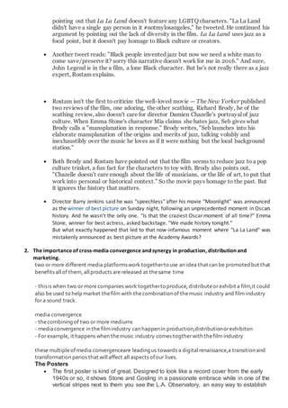 Case study media | DOCX | Soundtracks, TV and Showtunes | Music