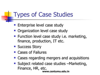 Case Study Method | PPT