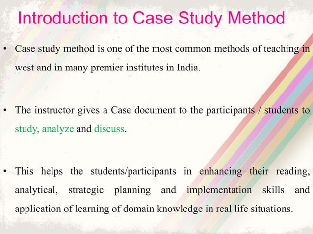 Case study method | PPT
