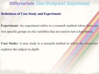 Case study method | PPSX