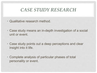Case study method | PPTX