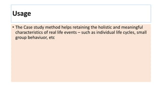 Case study method | PPT