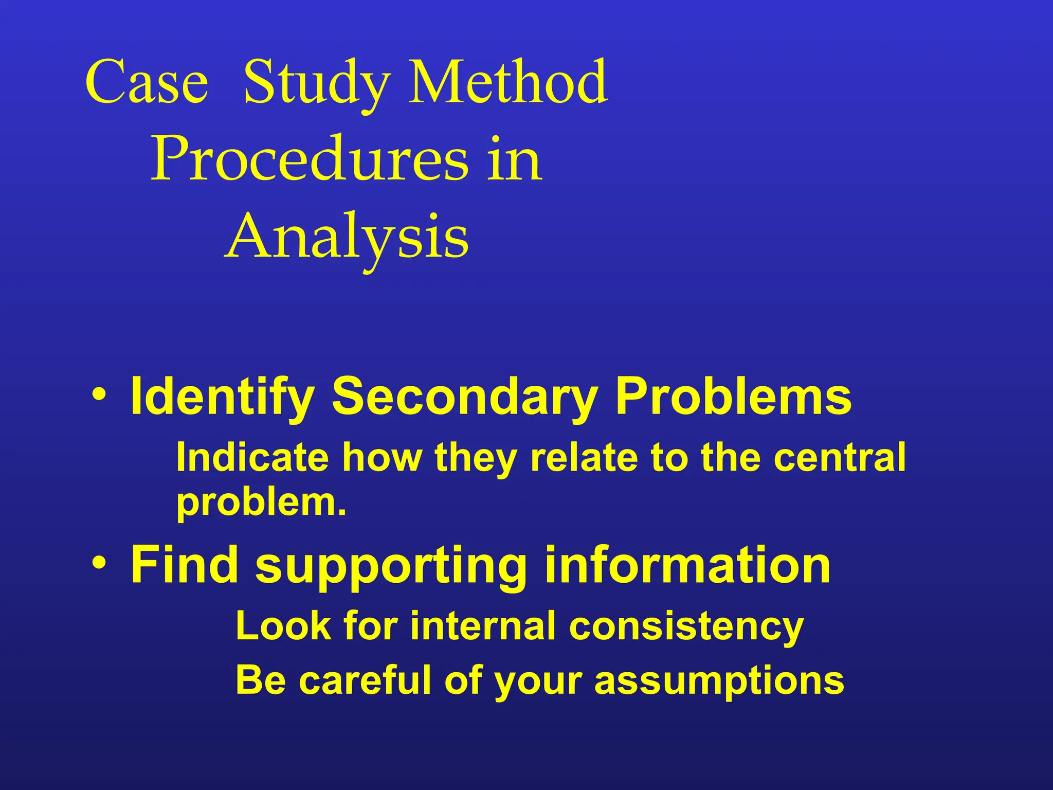 Case Study Method case study methods case | PPT