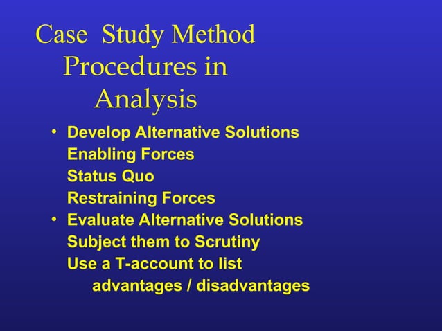 Case Study Method case study methods case | PPT
