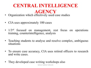 Case Study Method - One of the Method of Training | PPT