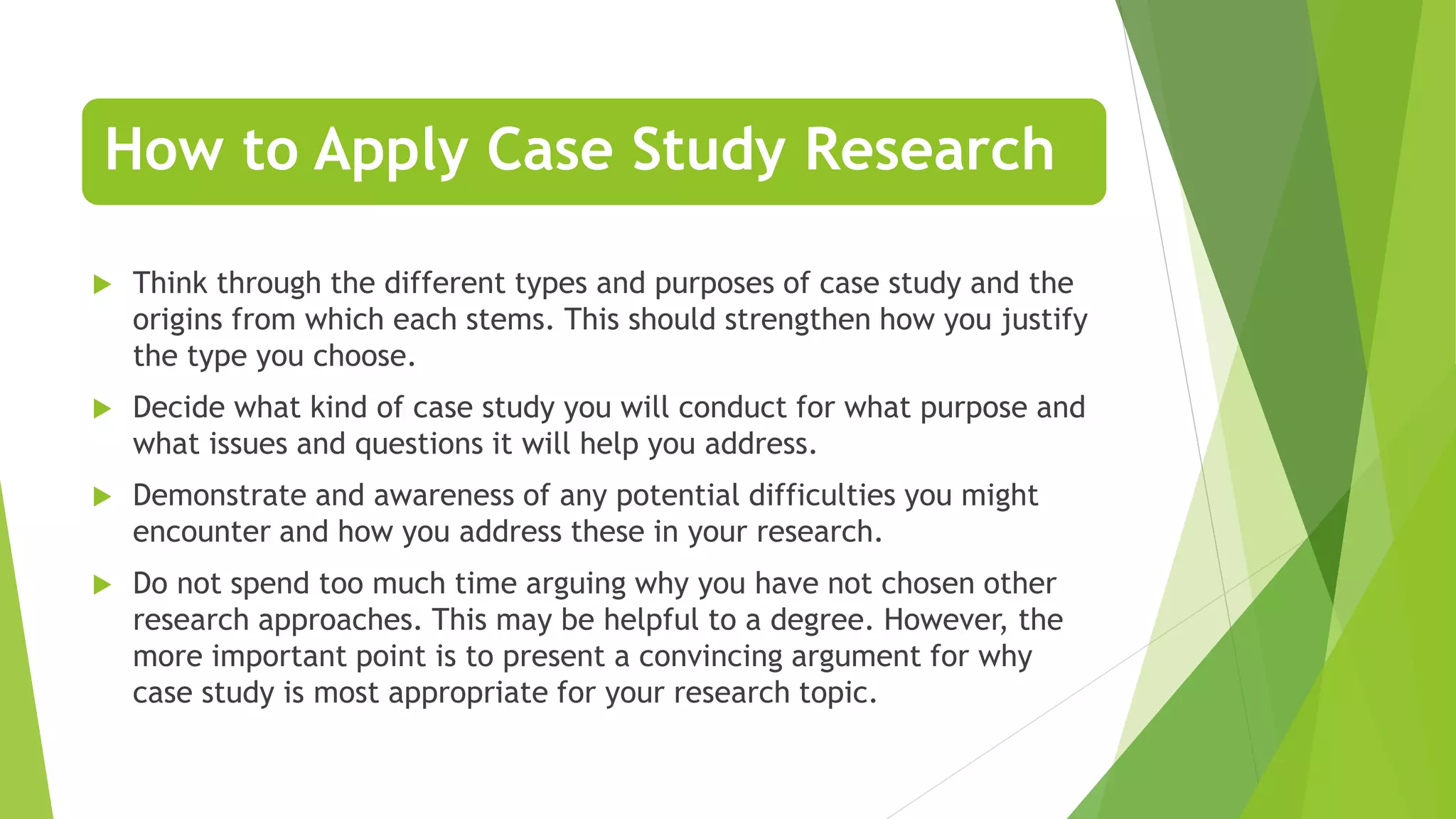 Case study method in research | PPTX