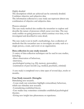 Case study method of research | PDF
