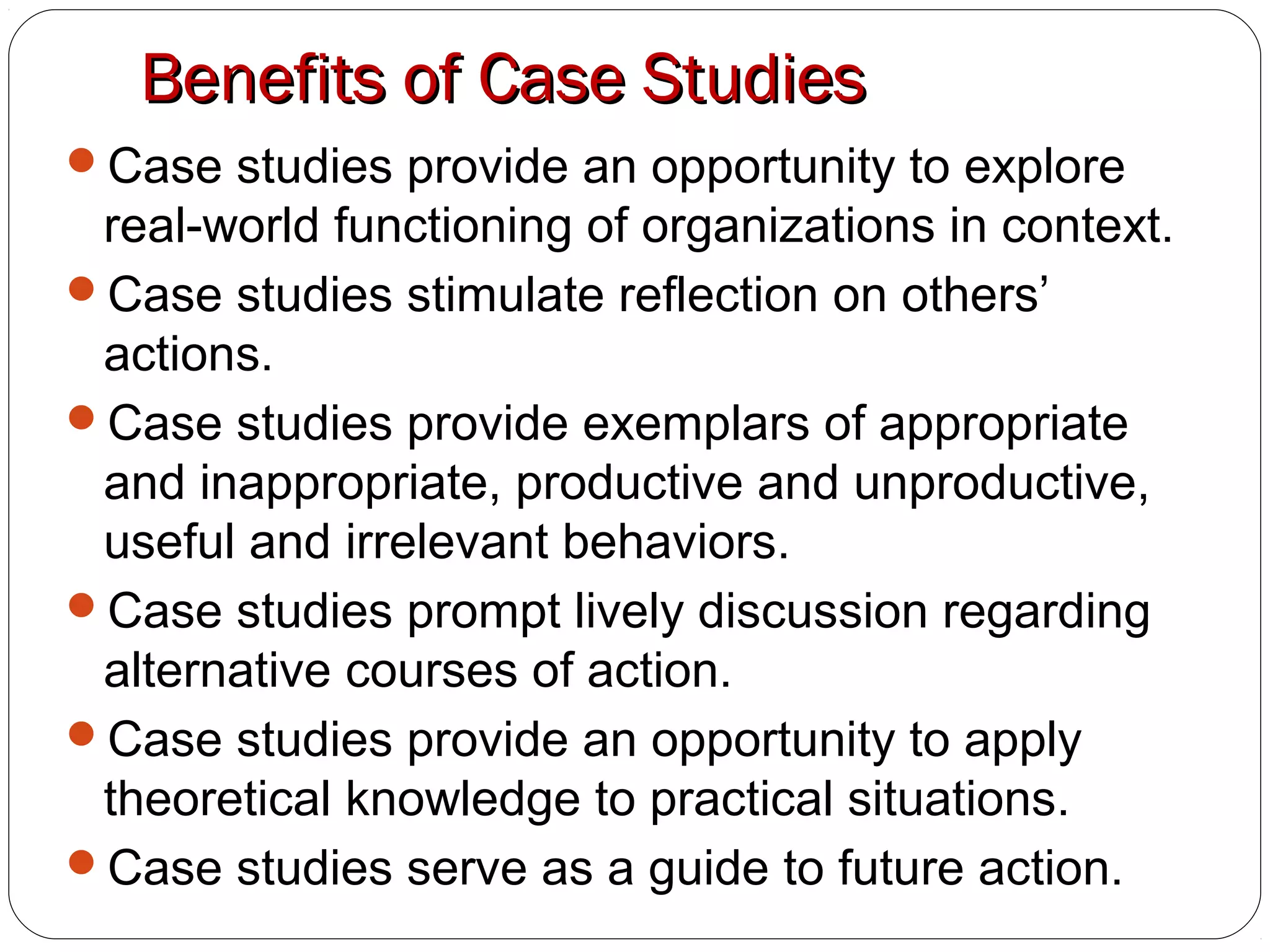 Case study methodology | PPT