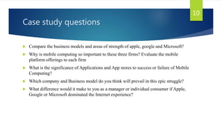 Case study mobile computing | PPTX