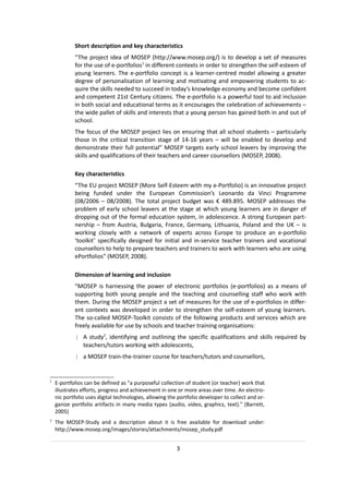 Case study MOSEP | PDF