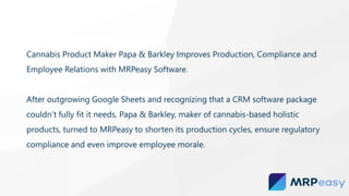 Case study mr peasy and papa & barkley | PPT