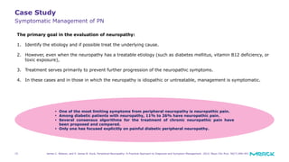 Case study- Peripheral Neuropathy (Nerve Care forum) | PPTX