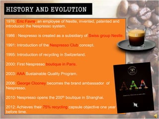 Case Study Nespresso | PPTX