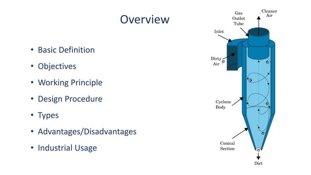 Cyclone Seperator | PPTX | Physics | Science