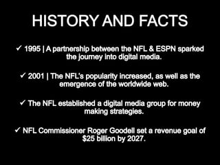 NFL Digital Media Strategy - @franky_factz | PPTX