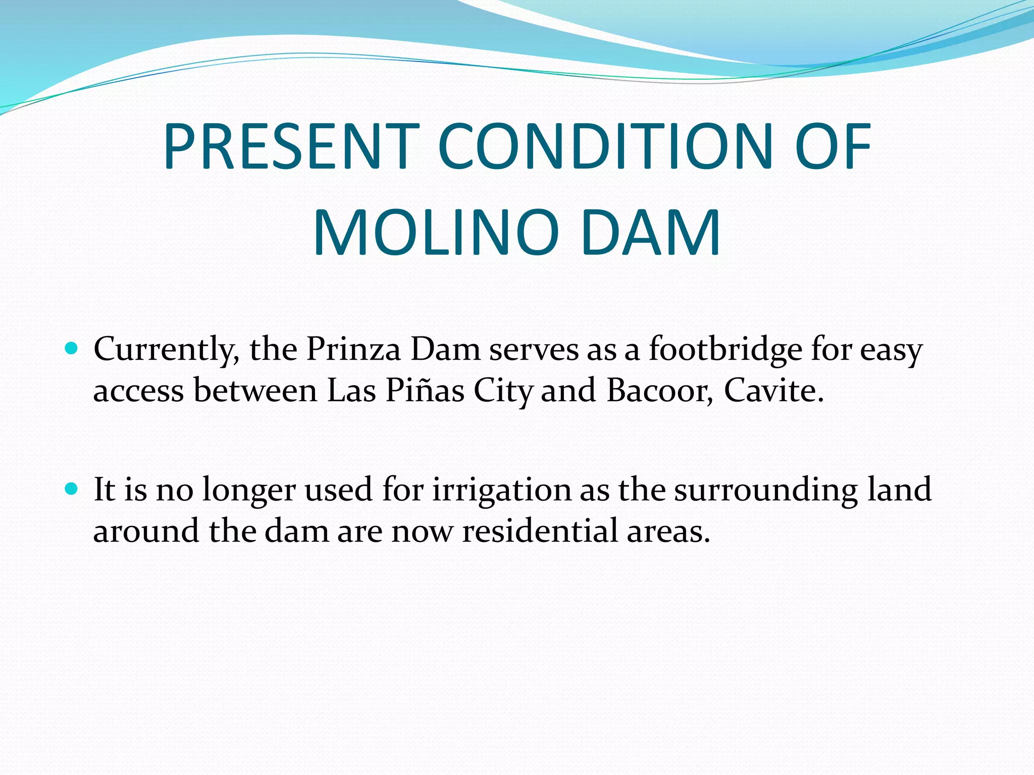 Case Study No. 3-Molino Dam in Bacoor, Cavite | PDF