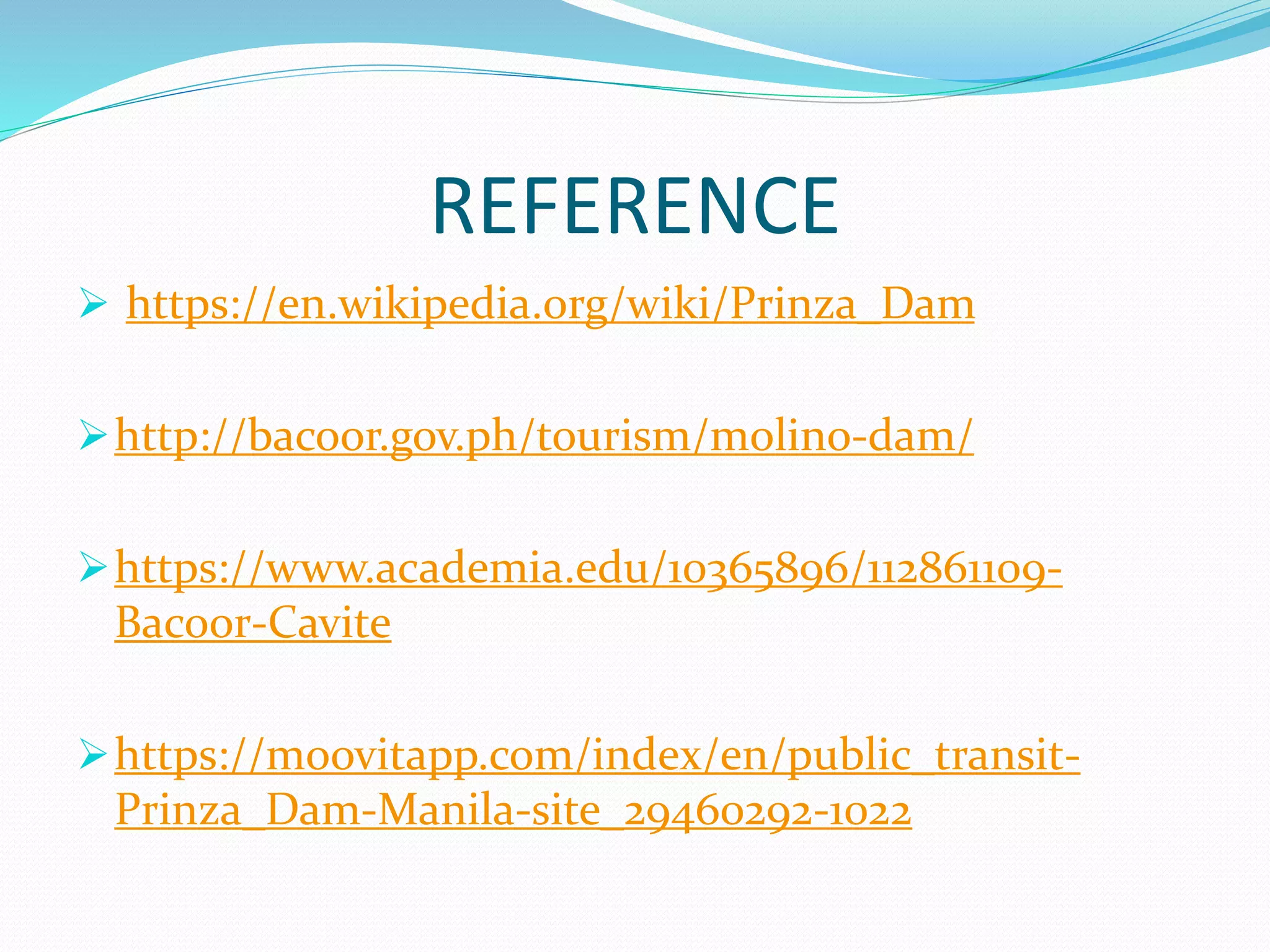 Case Study No. 3-Molino Dam in Bacoor, Cavite | PDF