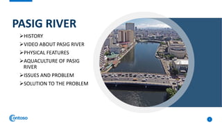 Case Study No. 5-Pasig River Open Channel in Aquaculture | PDF