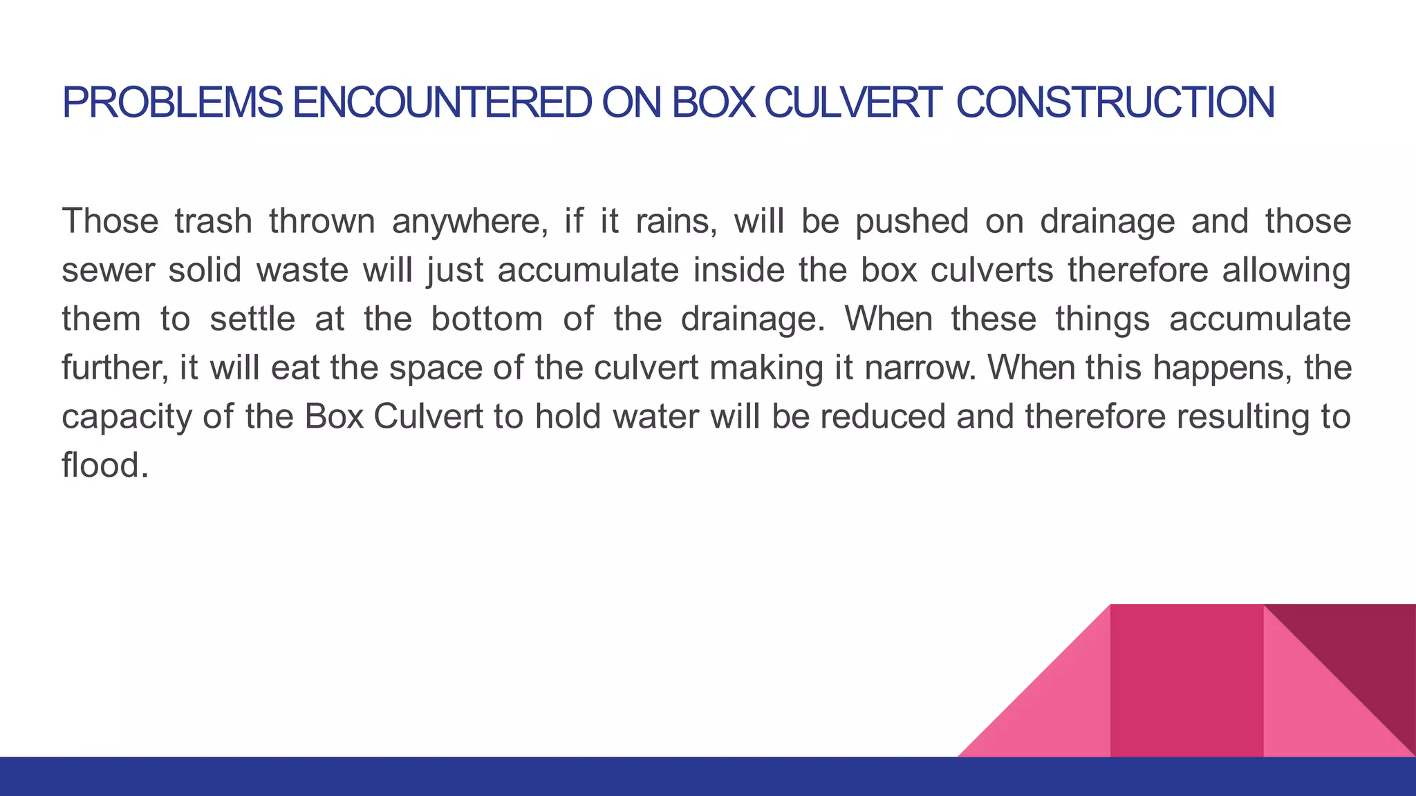Case Study No. 10-Construction of Box Culverts in the Philippines | PDF ...