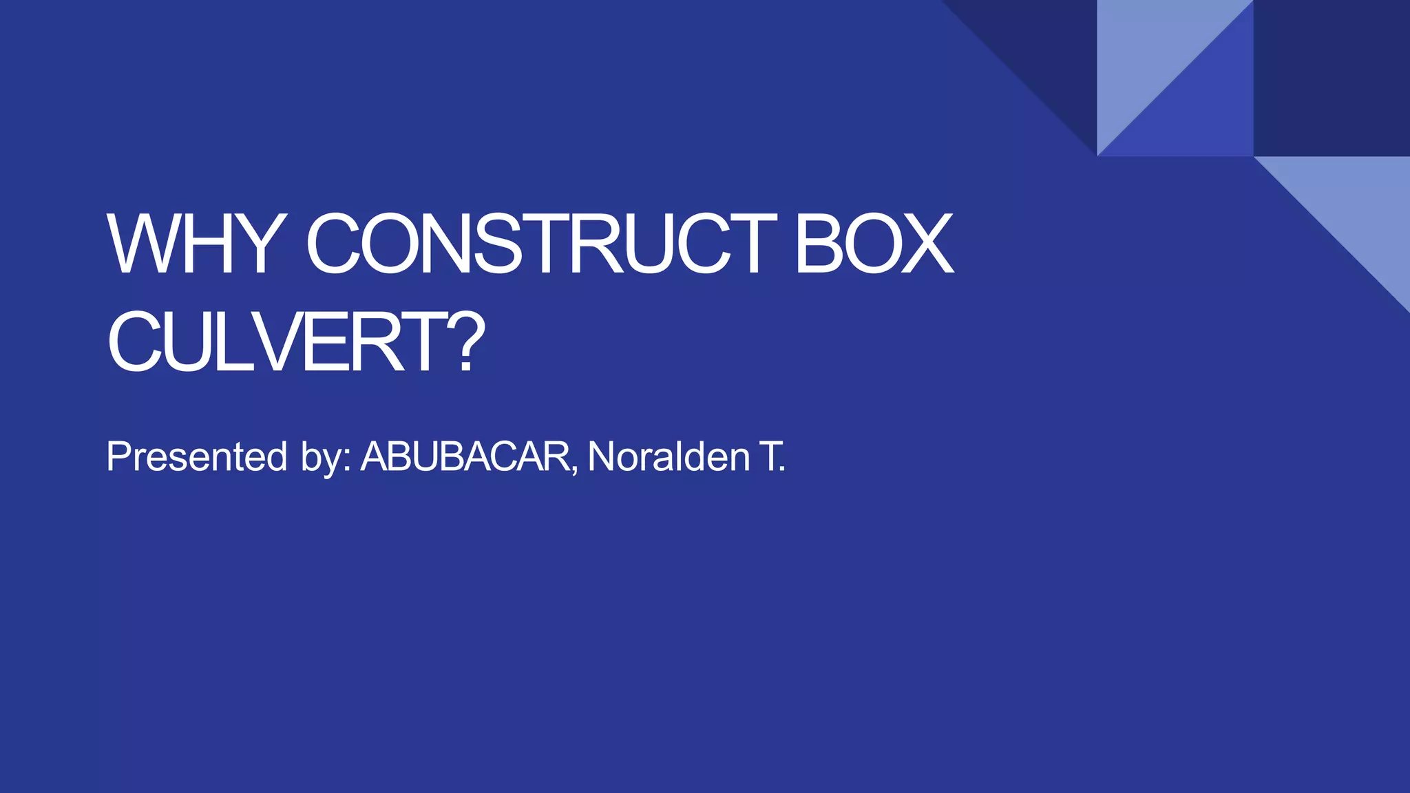 Case Study No. 10-Construction of Box Culverts in the Philippines | PDF