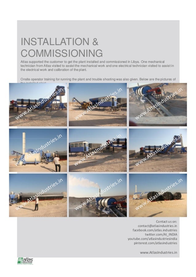 Case Study of 90 to 120 TPH Wet Mix Macadam Plant - Libya.pdf