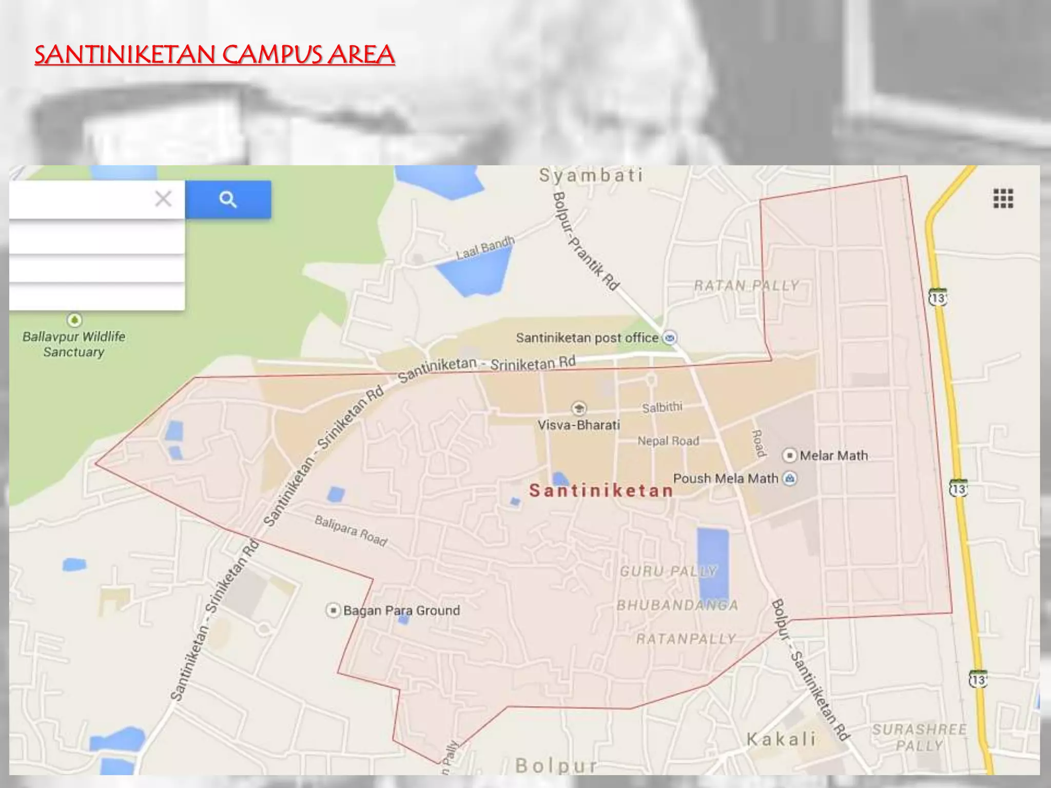 Shantiniketan, A Case study of freely developed campus by Rabindranath ...