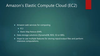 Case study of amazon EC2 by Akash Badone | PPTX