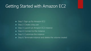 Case study of amazon EC2 by Akash Badone | PPTX