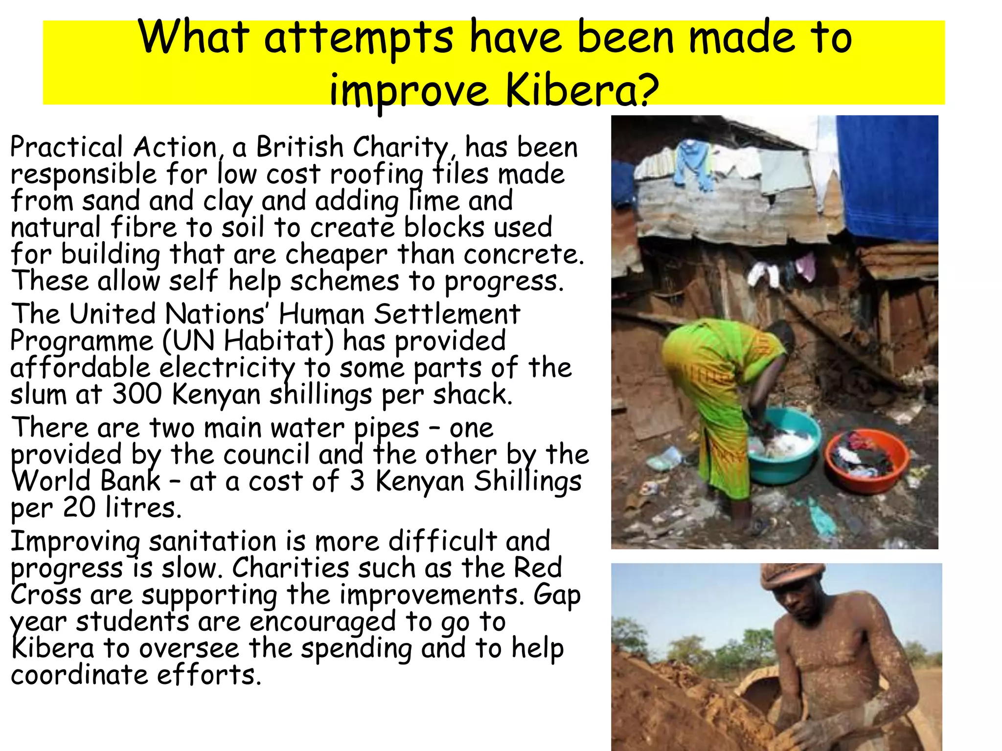 Case study of a squatter settlement – kibera, nairobi | PPT