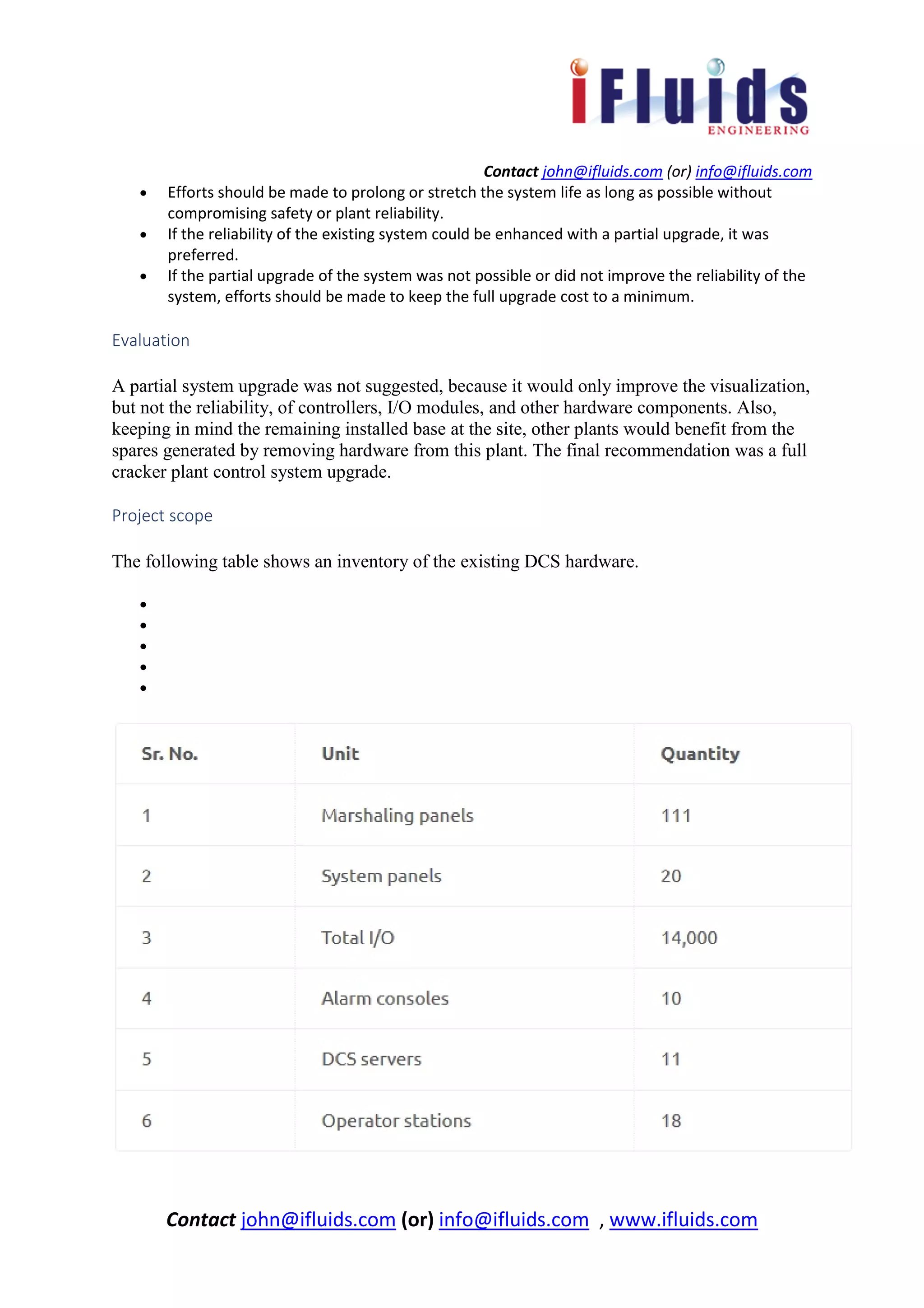 Case study of DCS upgrade how to reduce stress during execution | PDF