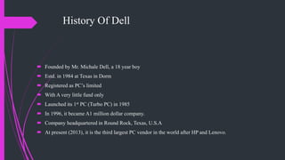 Case study of dell | PPT