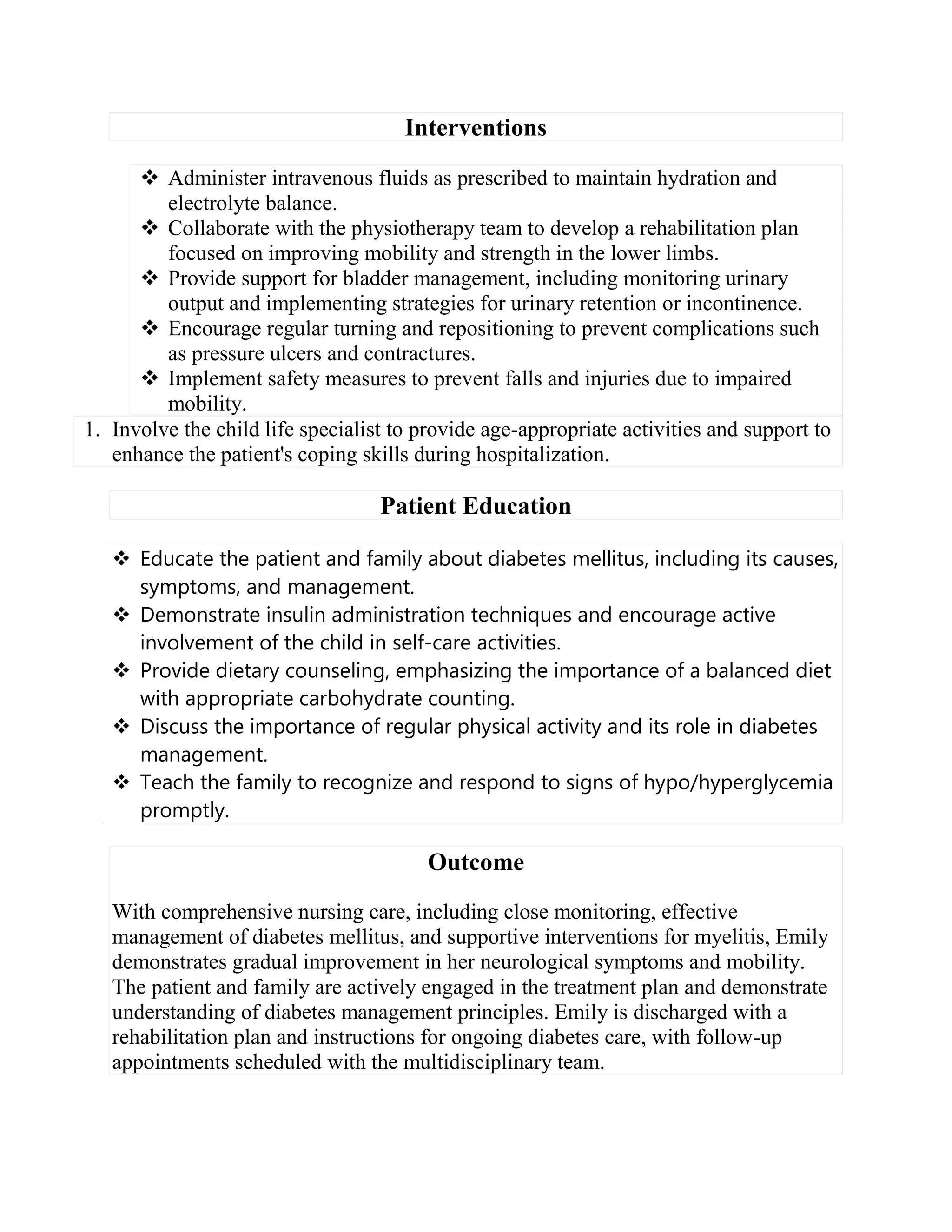 Case Study of Diabetes Mellitus.docx and types | DOCX