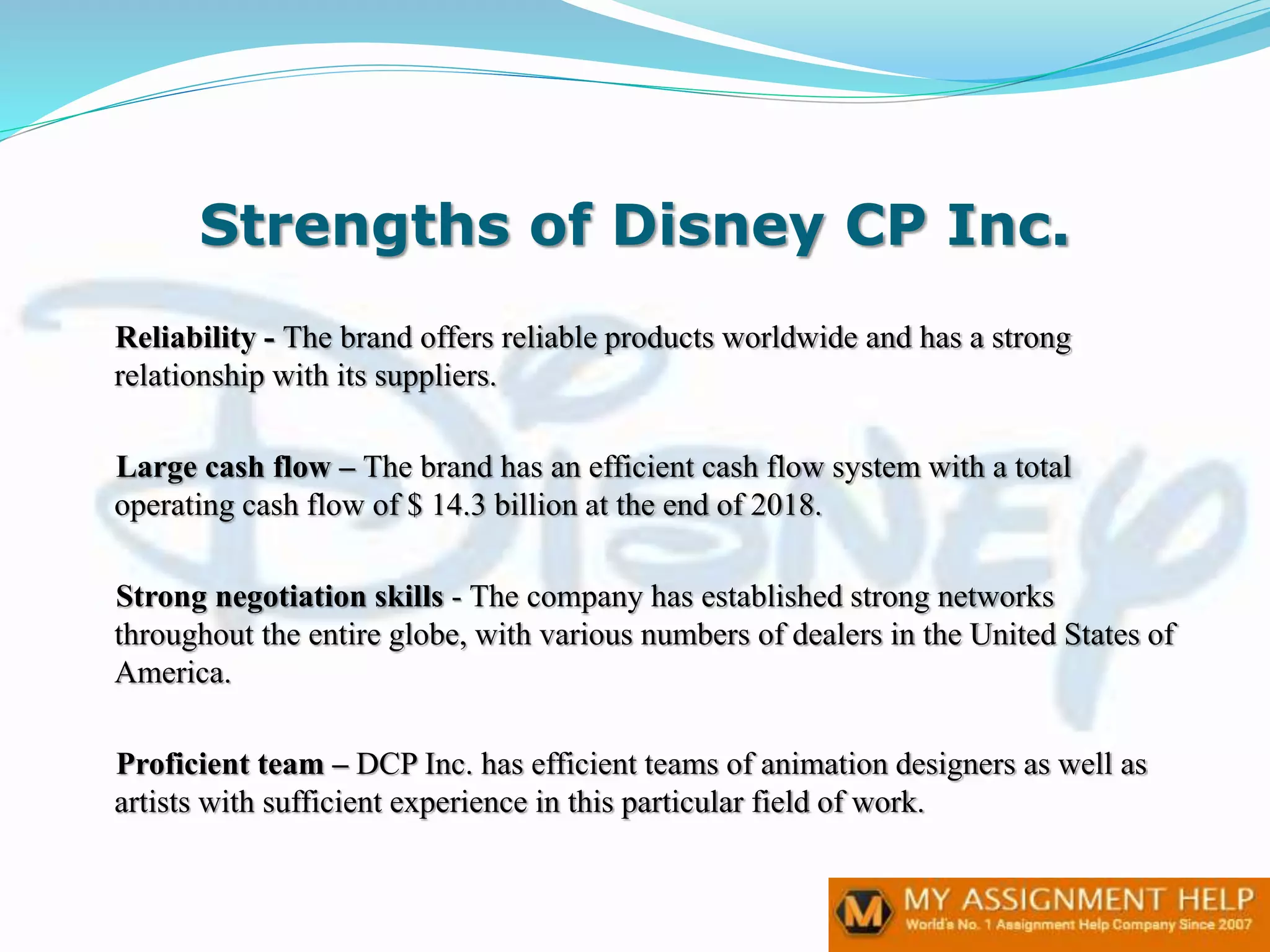 Case study of Disney CP inc. | PPTX