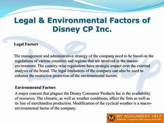 Case study of Disney CP inc. | PPTX