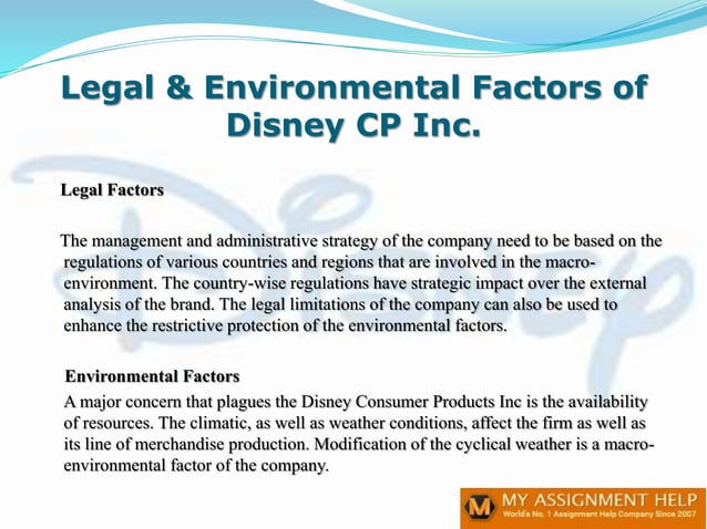 Case study of Disney CP inc. | PPT