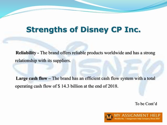 Case study of disney cp inc. | PPT