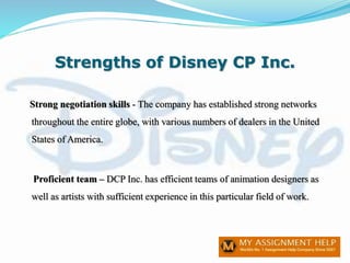 Case study of disney cp inc. | PPT