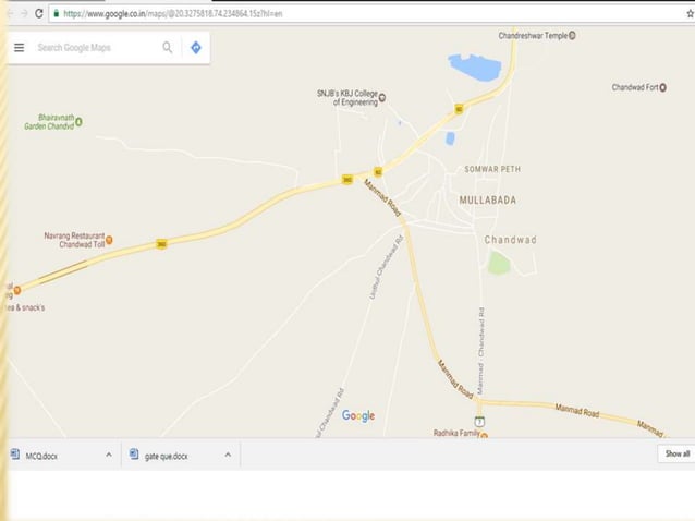 Case study of goggle map | PPTX