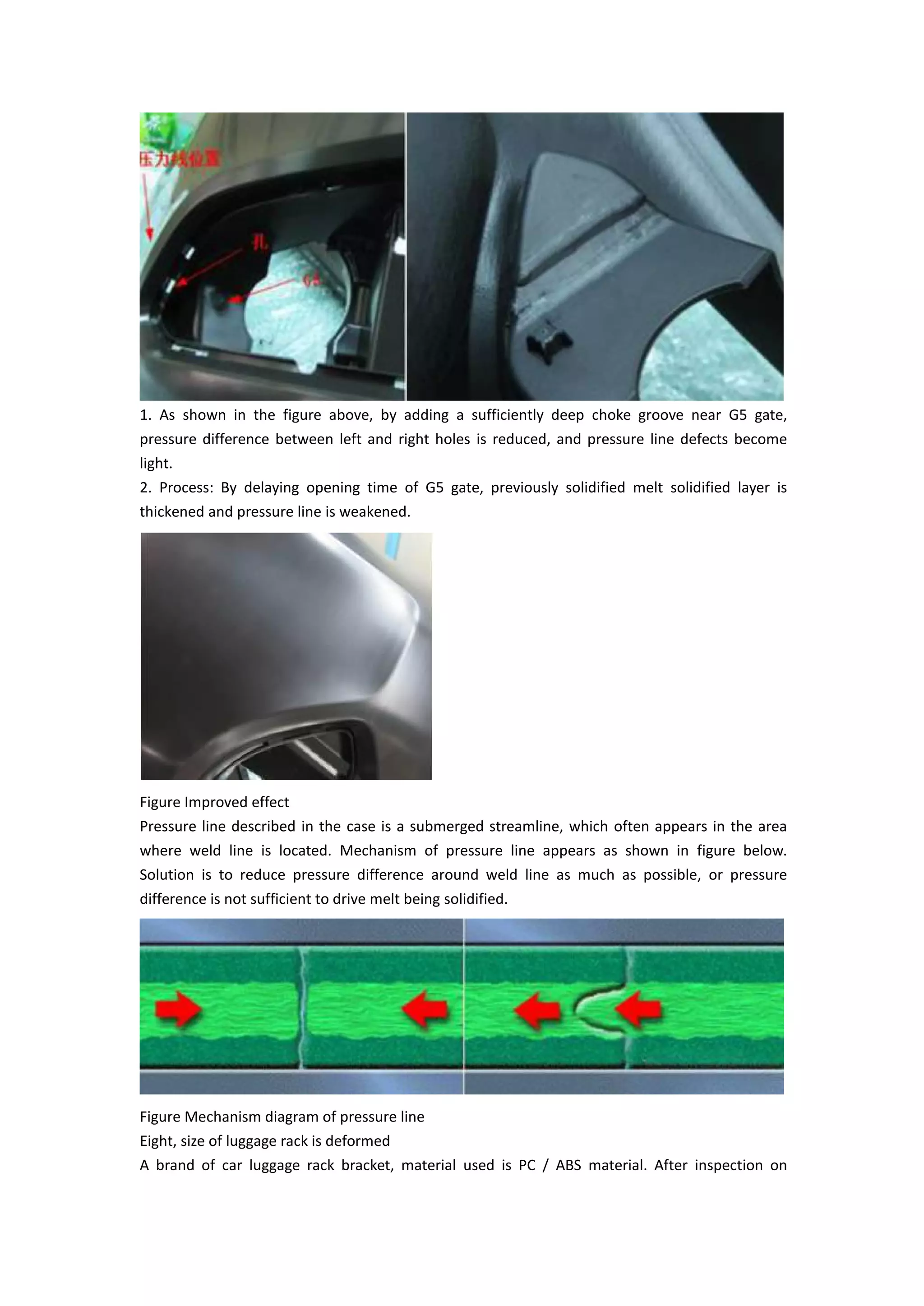 Case study of injection molding defects | PDF
