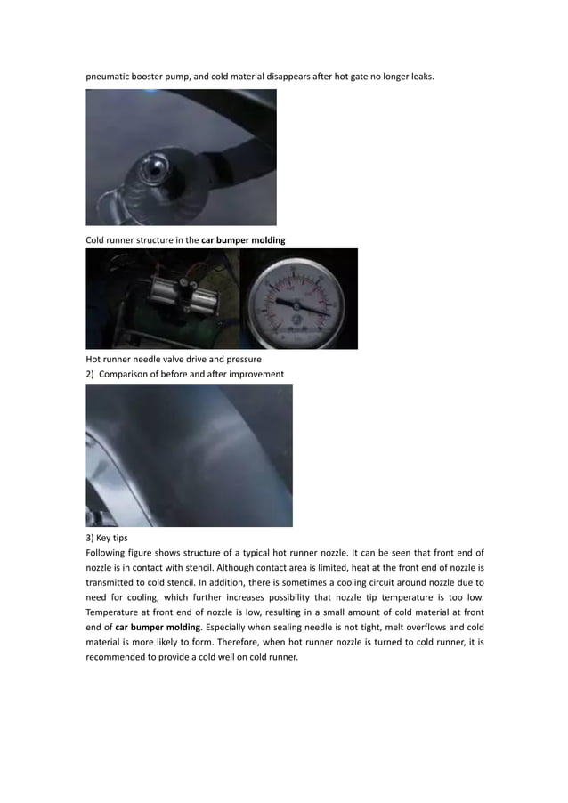 Case study of injection molding defects | PDF