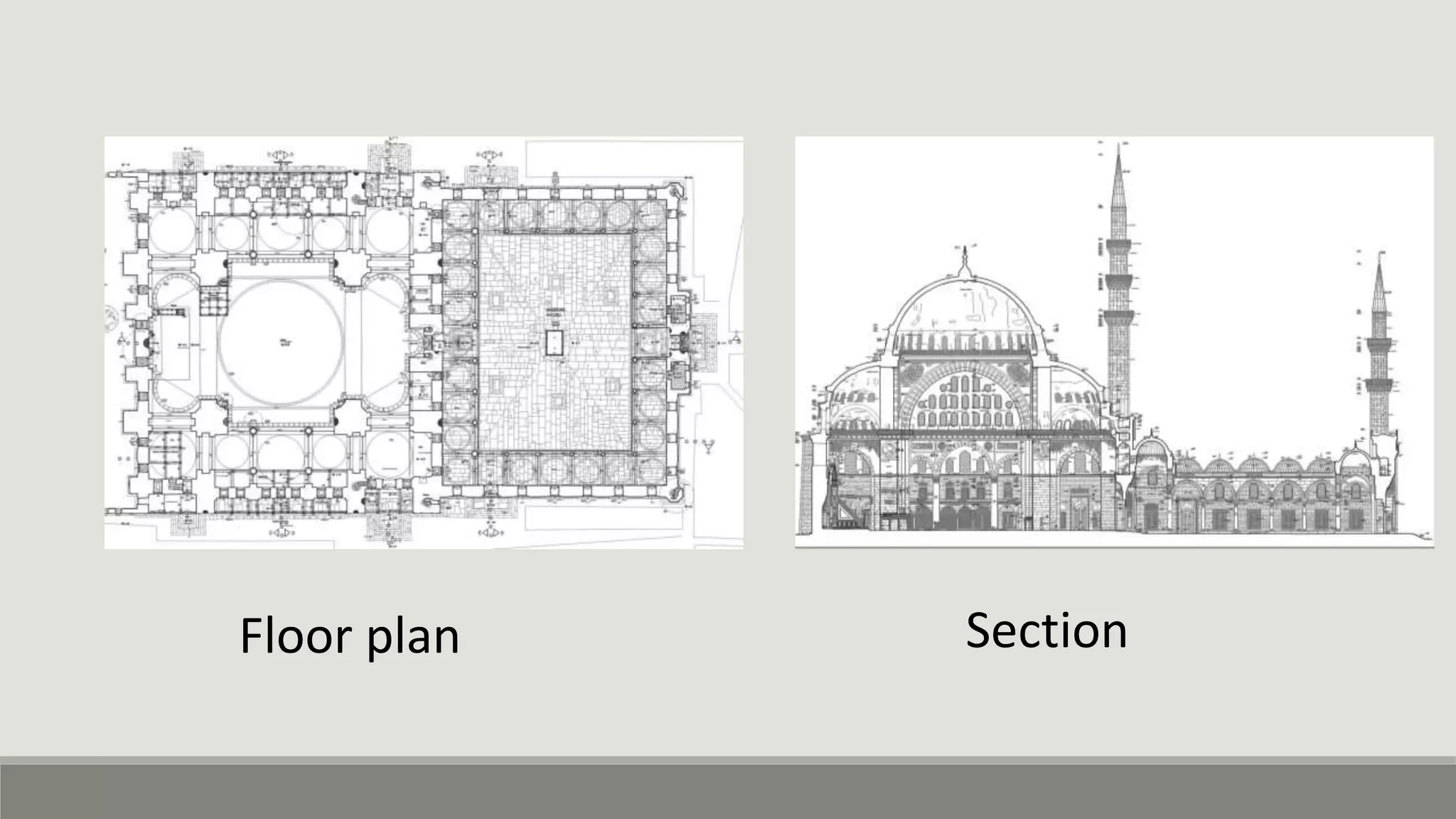 Case study of Islamic center of Rome, Faisal mosque, Suleiman mosque ...
