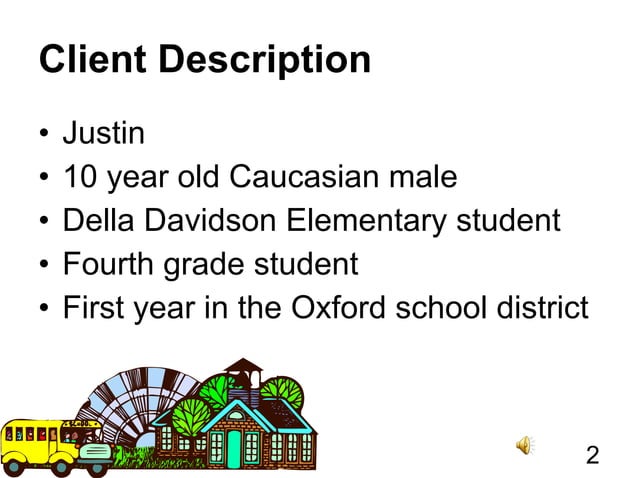 Case study of justin | PPT