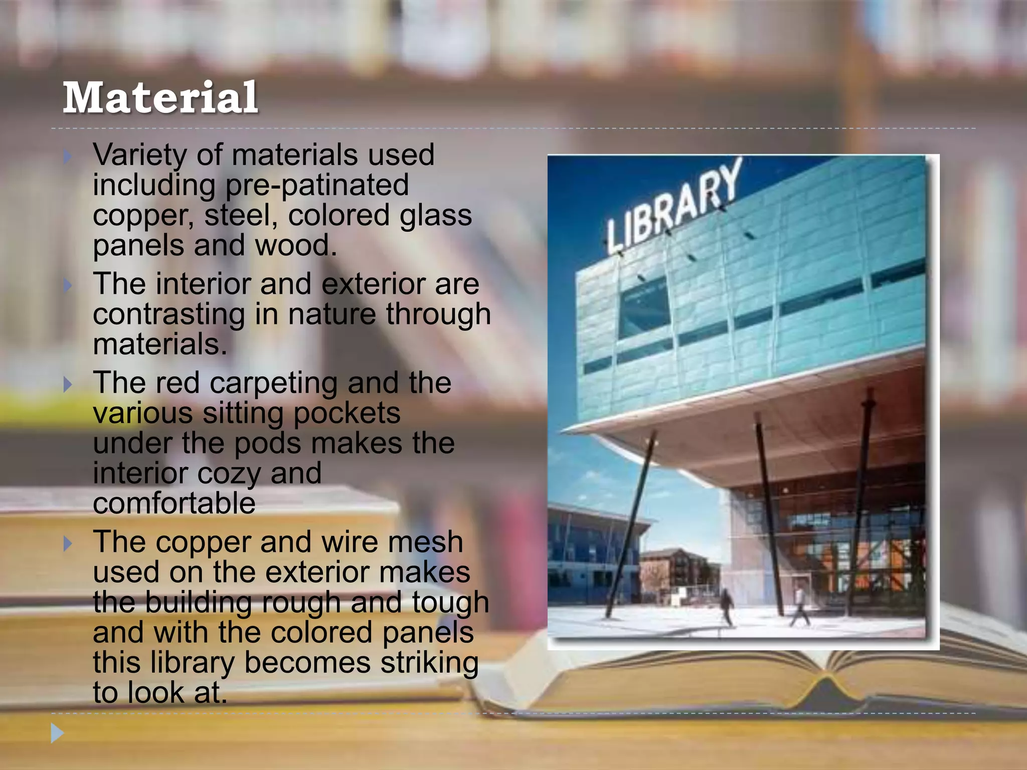 Case study of library | PPTX