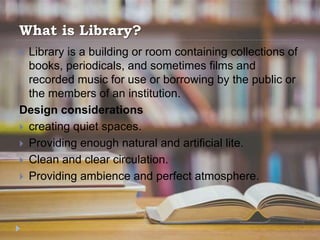 Case study of library | PPTX