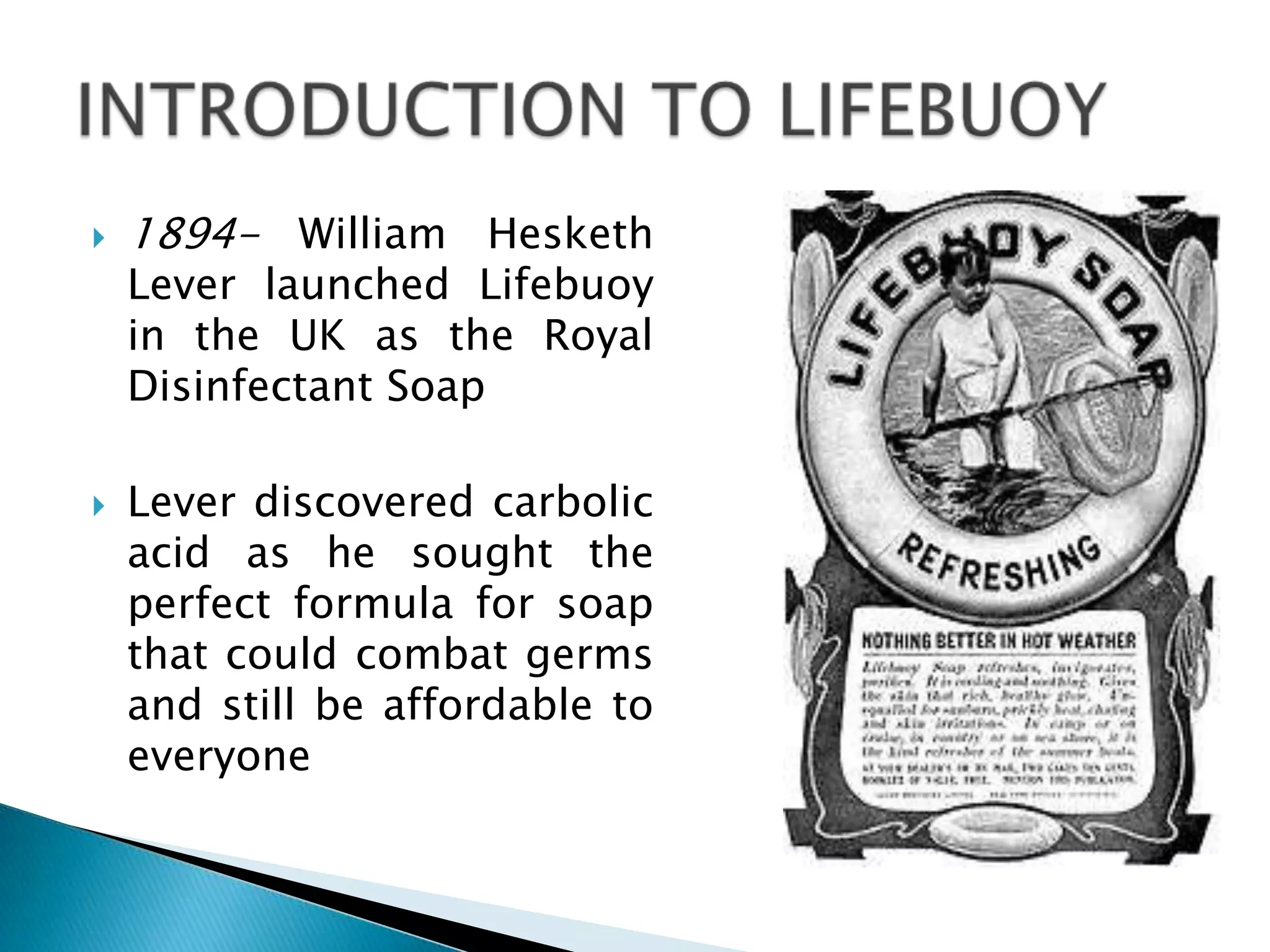 Case study of lifebuoy with hul introduction | PPTX