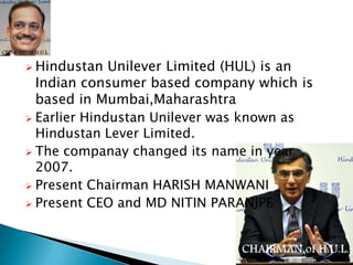 Case study of lifebuoy with hul introduction | PPTX