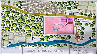 architectural design of rural nursery school | PPTX